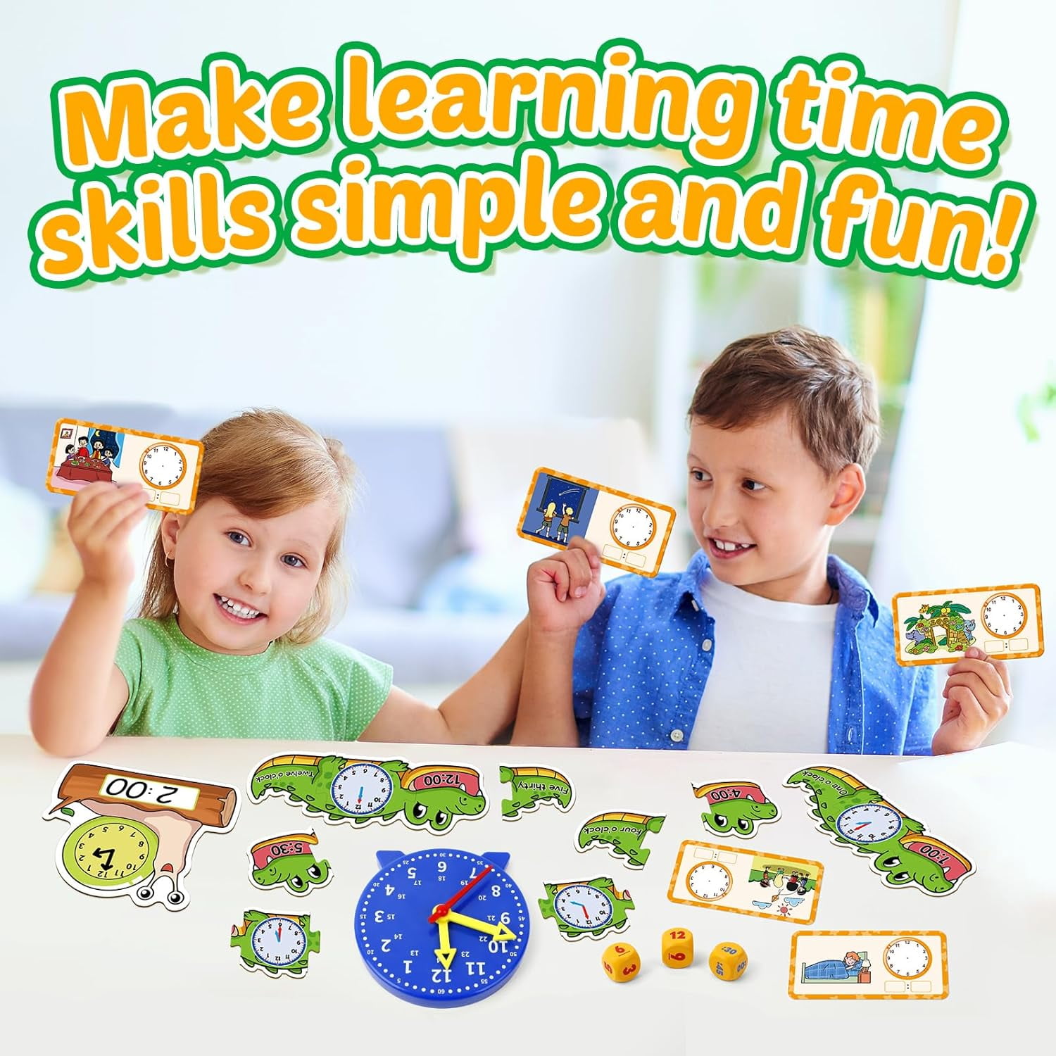 Time Learning Game Set - Walmart.com