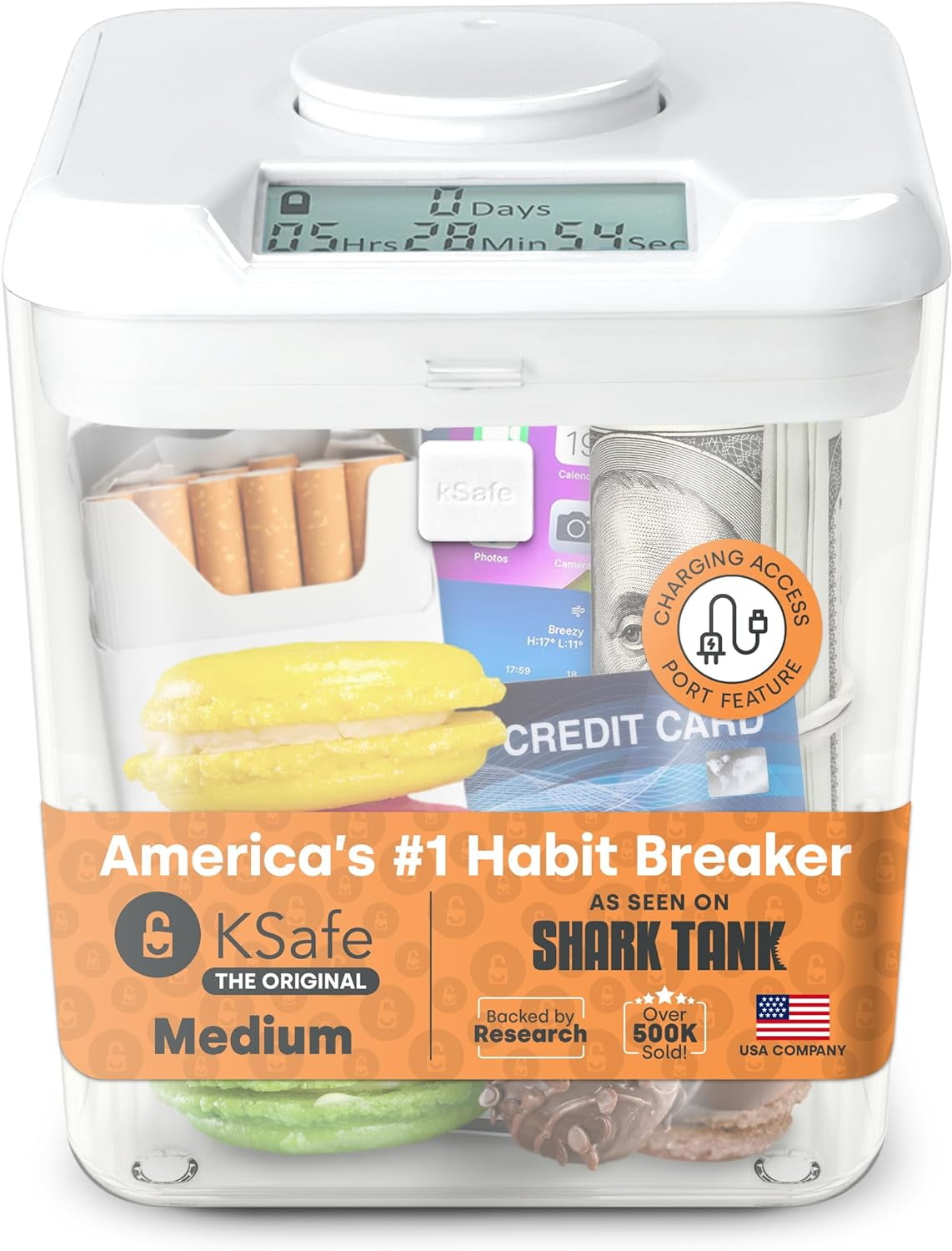 Time Locking Container, Medication Lock Box, Break Bad Habits - Quit ...