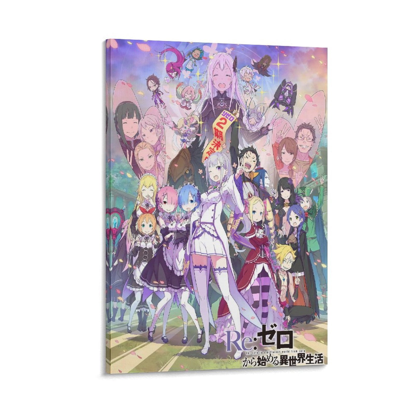 Time Loop Anime Re Zero Starting Life in Another World Poster Artworks ...