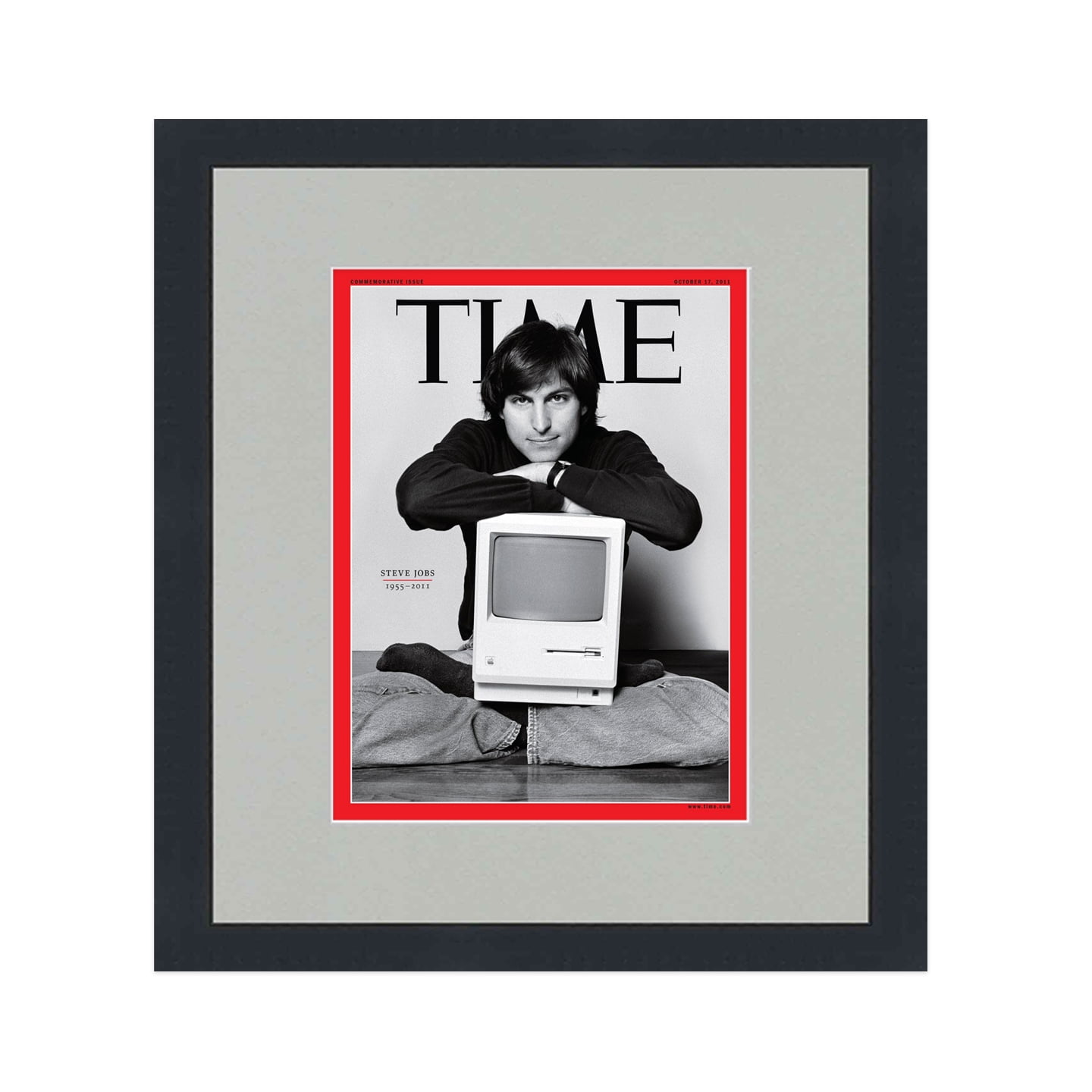 Time Magazine Display Picture Frame - with Acrylic, Backing, and Grey ...