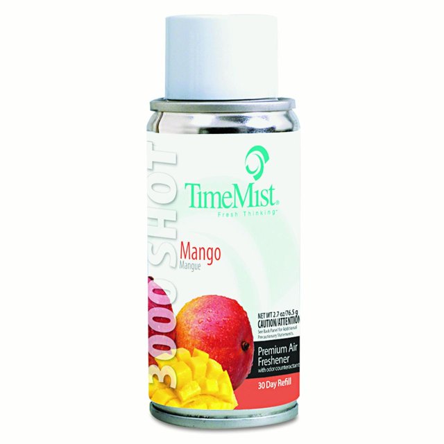 Time Mist Fresh Thinking Air Freshener Refill, Mango, 3 Oz - Walmart.com