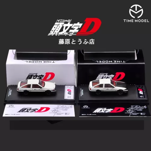 Time Model 1:64 Model Car Initial D TOYOTA AE86 TRUENO Classical ...