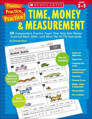 Pre-Owned Time, Money & Measurement: 50 Independent Practice Pages That ...