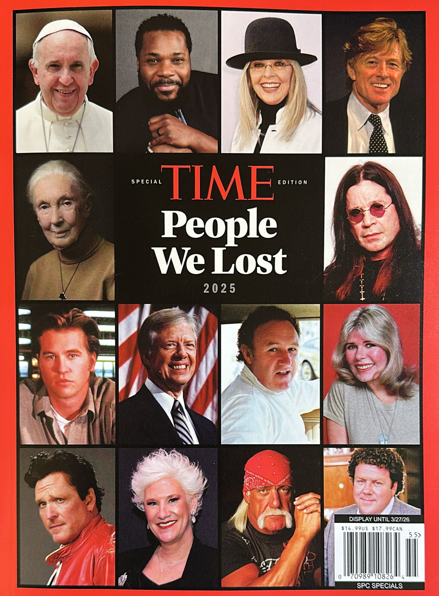 Time, People We Lost 2025 Magazine Issue 55 - Walmart.com