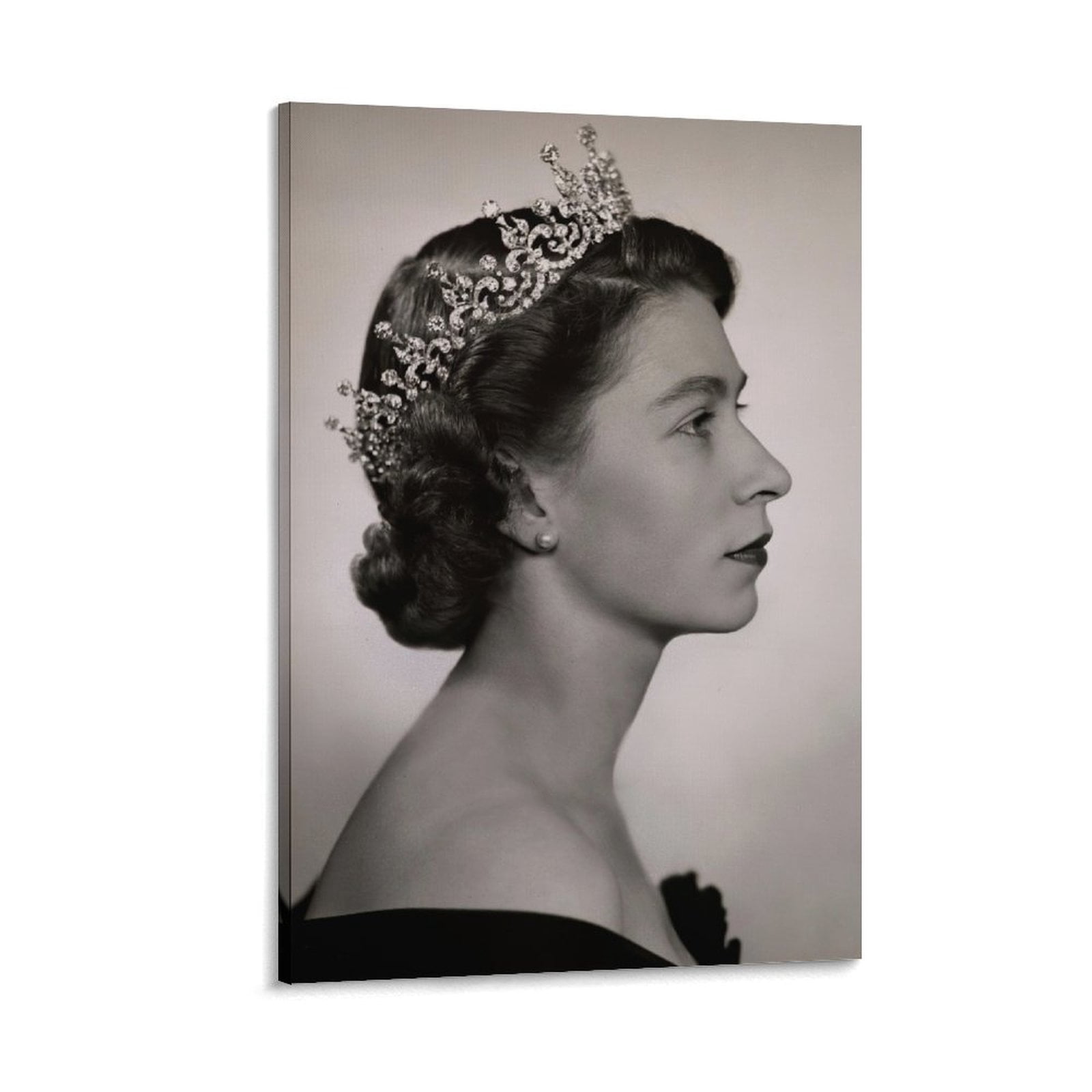 Time Person of The Year Queen Elizabeth II Poster Canvas Art Poster and ...