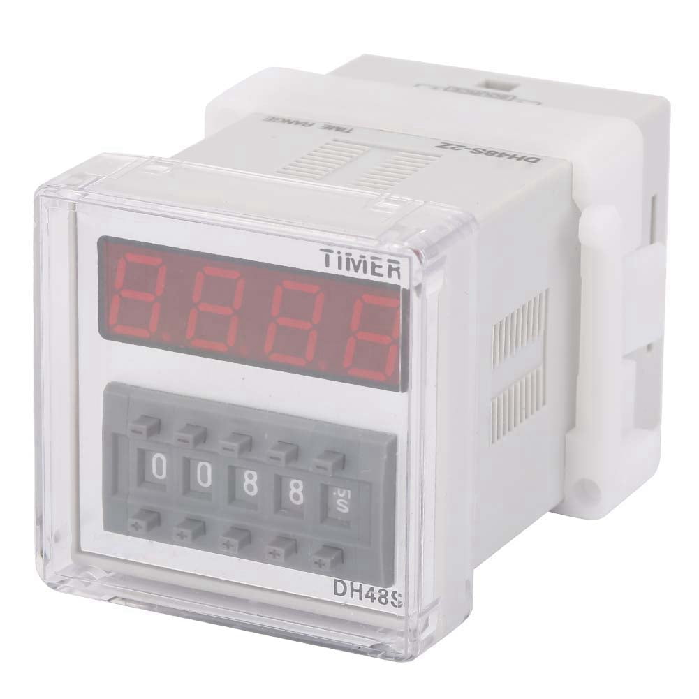 Time Relay, DH48S-2Z LCD Display Time Timer Delay Relay 220VAC Delay ... Time Relay, DH48S-2Z LCD Display Time Timer Delay Relay 220VAC Delay ...