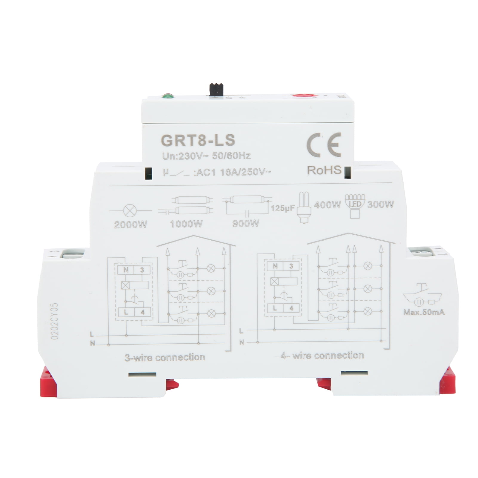 Time Relay Delay Staircase Switch, GRU8 AC230V Power Distribution ...