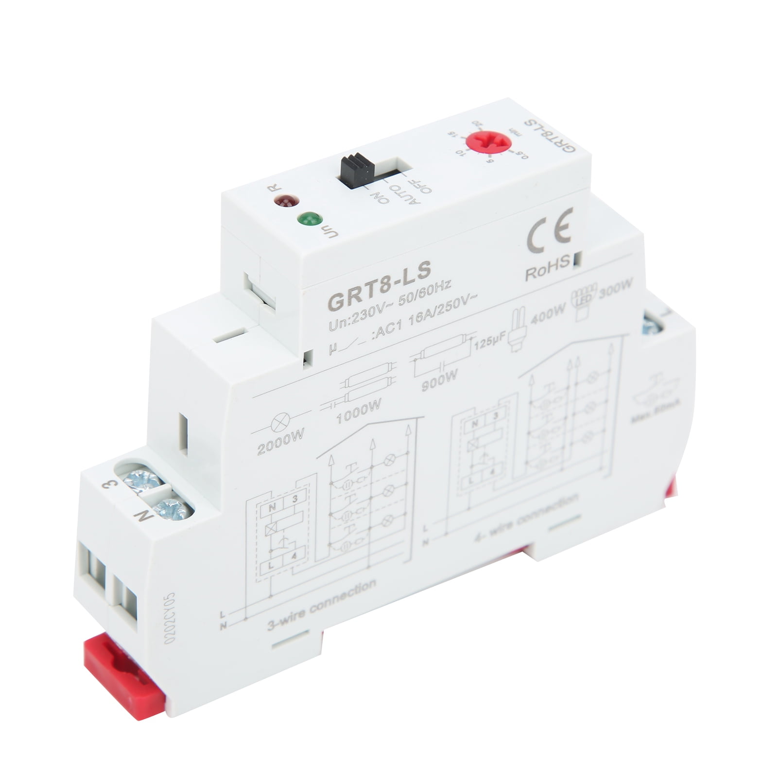 Time Relay Delay Staircase Switch Type Power Distribution Control ...