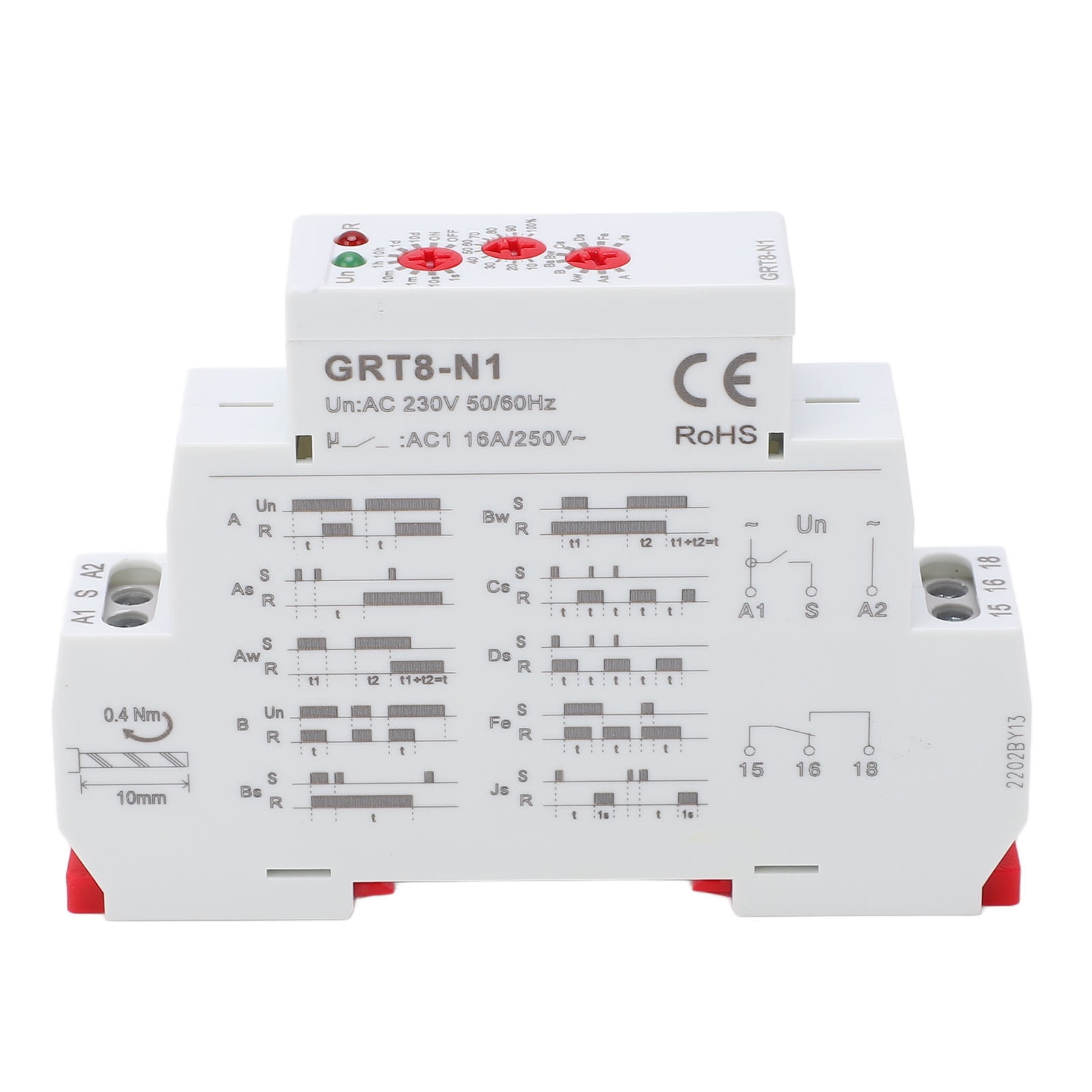 Time Relay Delay Timer Controller, Adjustable Control Switch, AC 230V ...