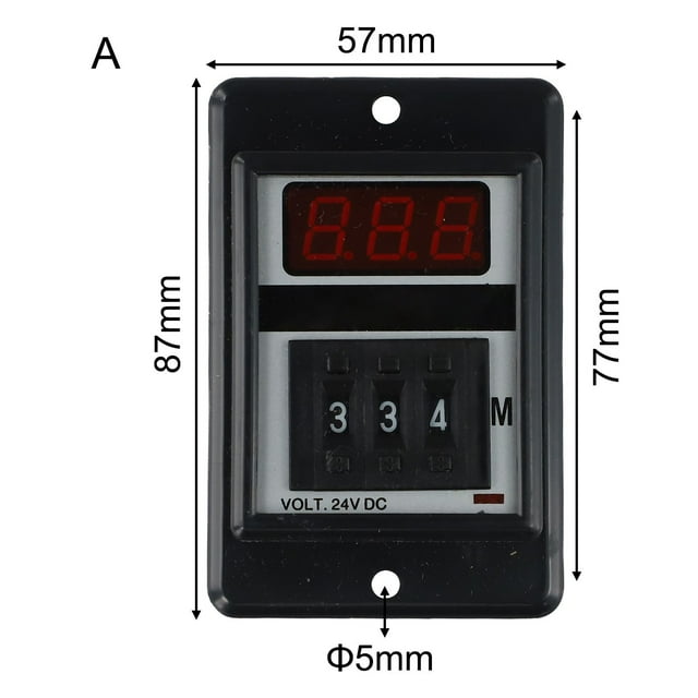 Time Relay Delay Timer Time Delay For Asy 3d 8pin Ac 220v 999s 999m
