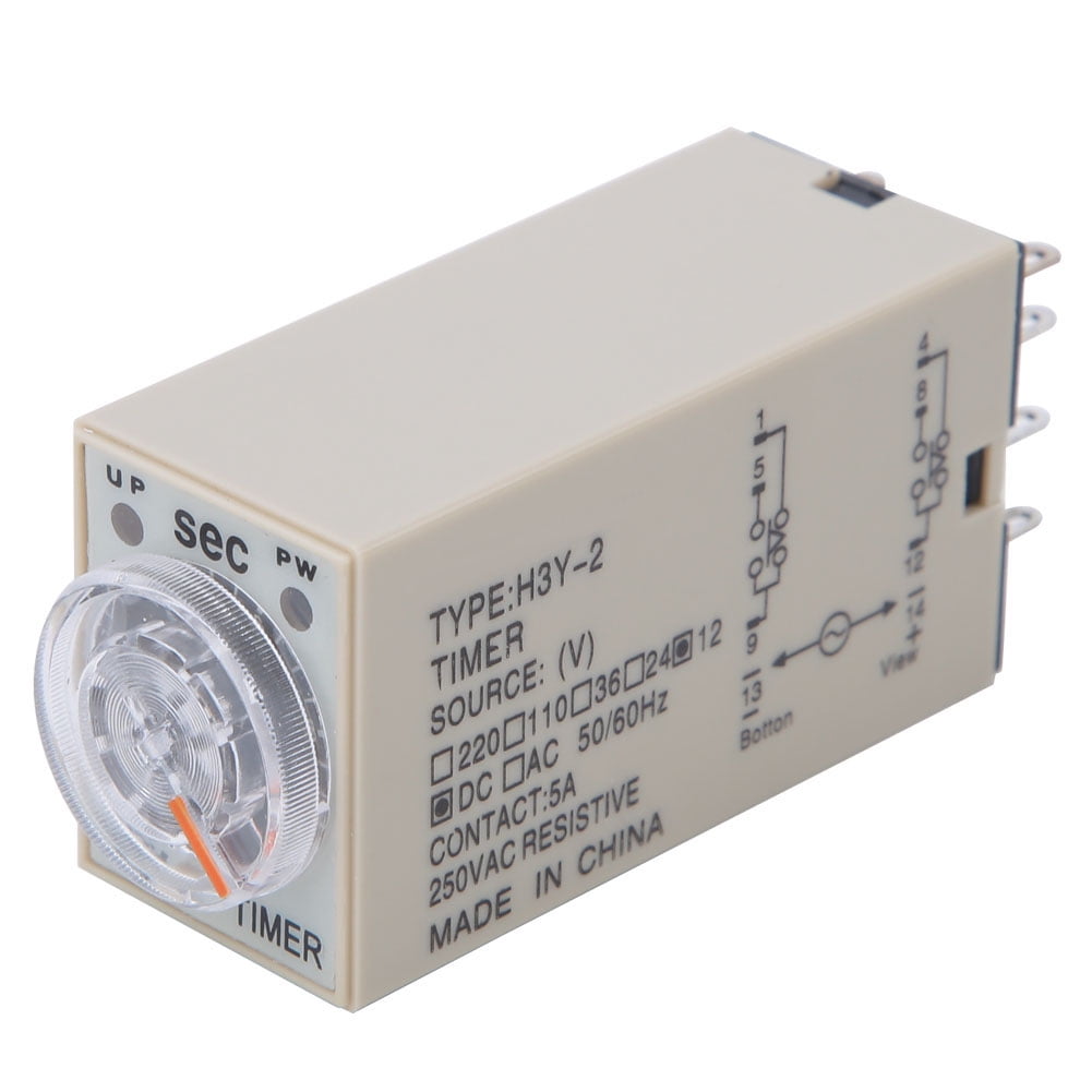 Time Relay,H3Y-2,Time Relay H3Y-2 8 Pin Adjustable High Accuracy Home Appliances Electrical ...