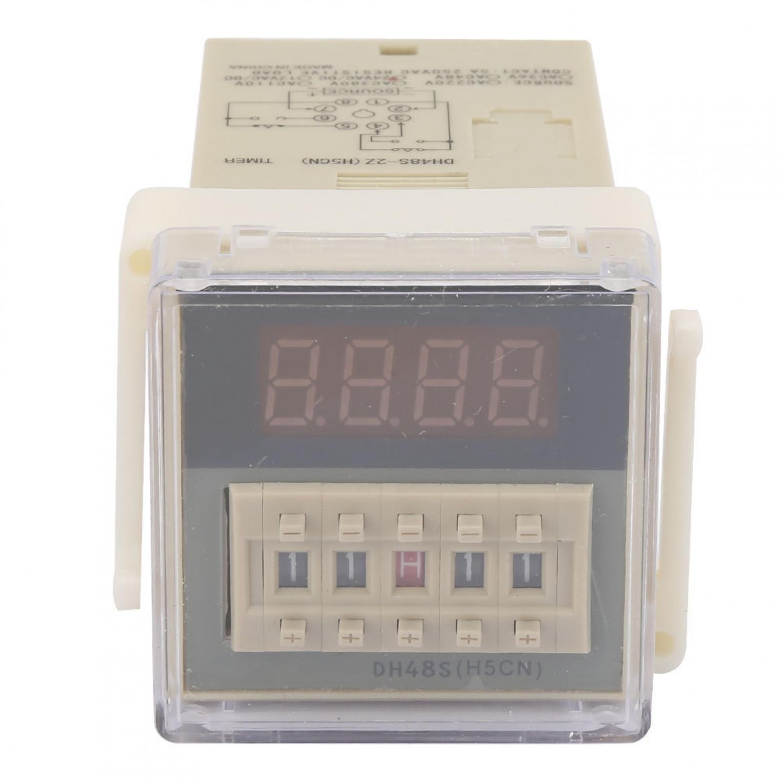 Time Relay-O111ROM DH48S-2Z LCD Display Time Timer Delay Relay 8 Pins 0 ... Time Relay-O111ROM DH48S-2Z LCD Display Time Timer Delay Relay 8 Pins 0 ...