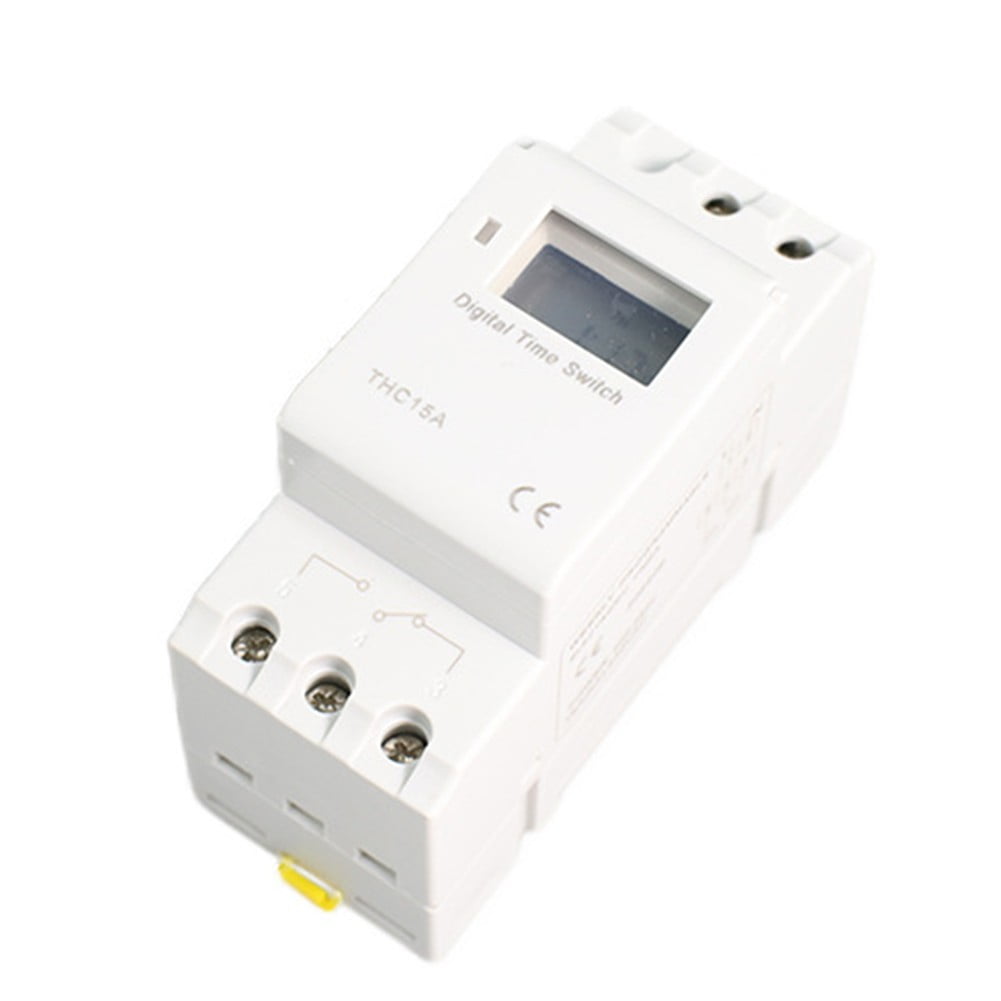 Time Relay Switch,Digital Lcd For Din Programmable Rail Timer Ac 110V ...