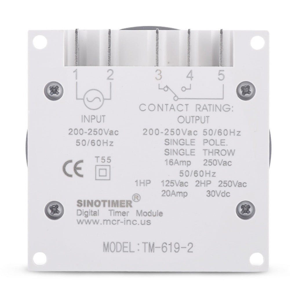 Time Relay Time Control Switch Electrical Supplies -20°C+50°C 16A 3500W ...