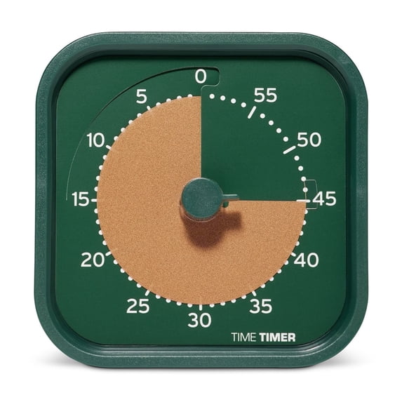 Time Timer, Visual Timer, 60 Minute Home Edition Metallic Midnight ...