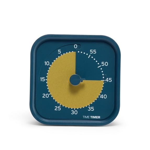 Time Timer MOD Home Edition — 60 Minute Kids Visual Timer Study Tool (Metallic Midnight ...