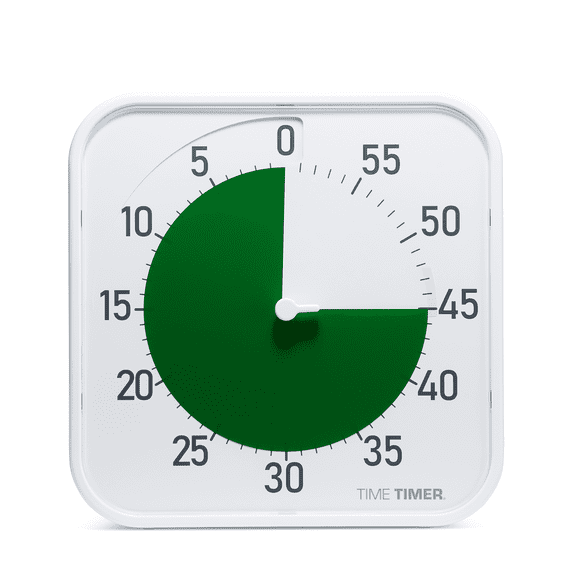 Time Timer Original 12" Visual Countdown Timer – Large 60-Minute ...