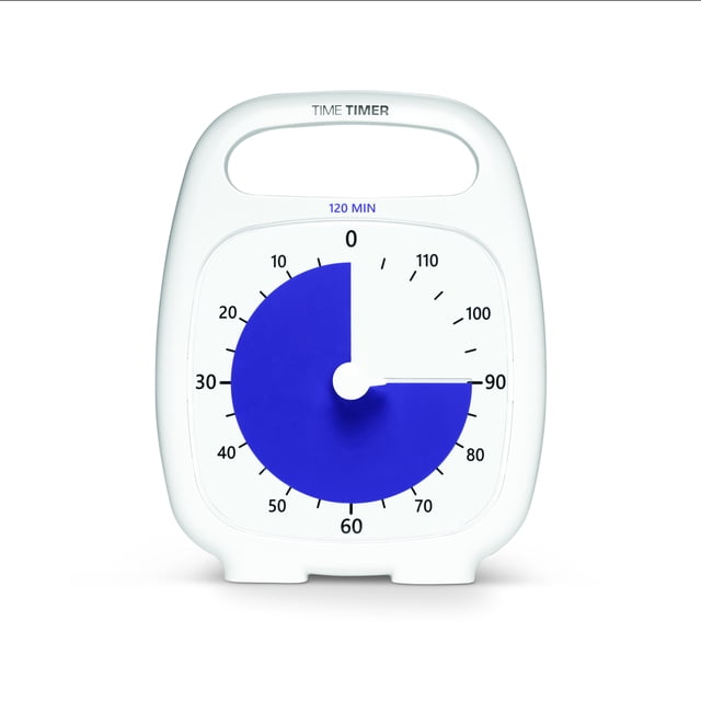 Time Timer PLUS 120 Minute Visual Timer - Walmart Business Supplies