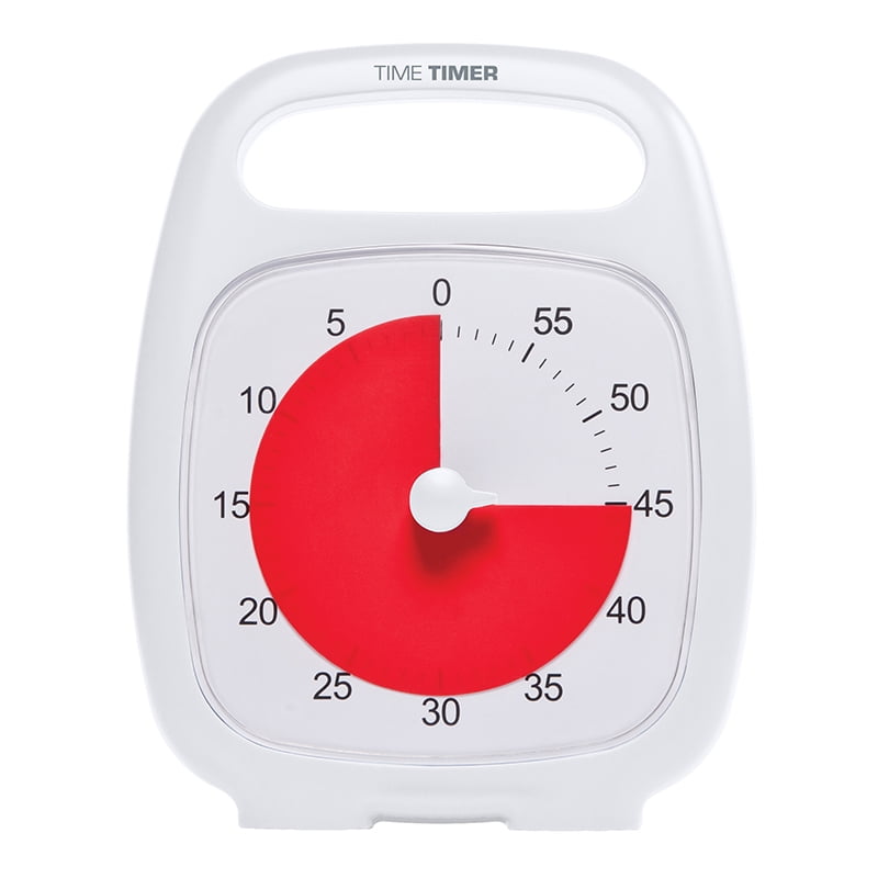 Time Timer Plus White Analog Timer - Walmart.com