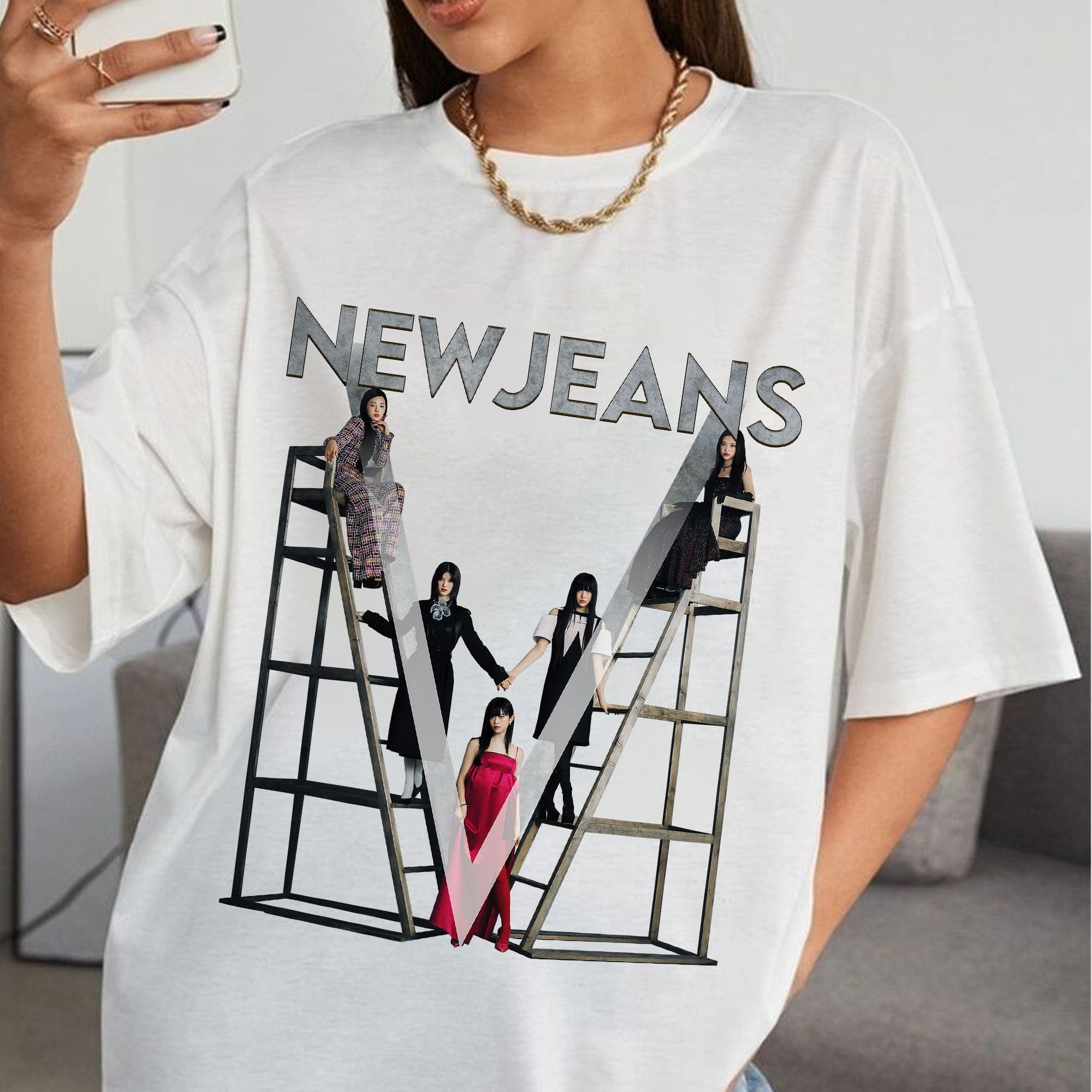 Time To Newjeans TShirt, Newjeans Aesthetic Photo Album Shirt, Newjeans ...