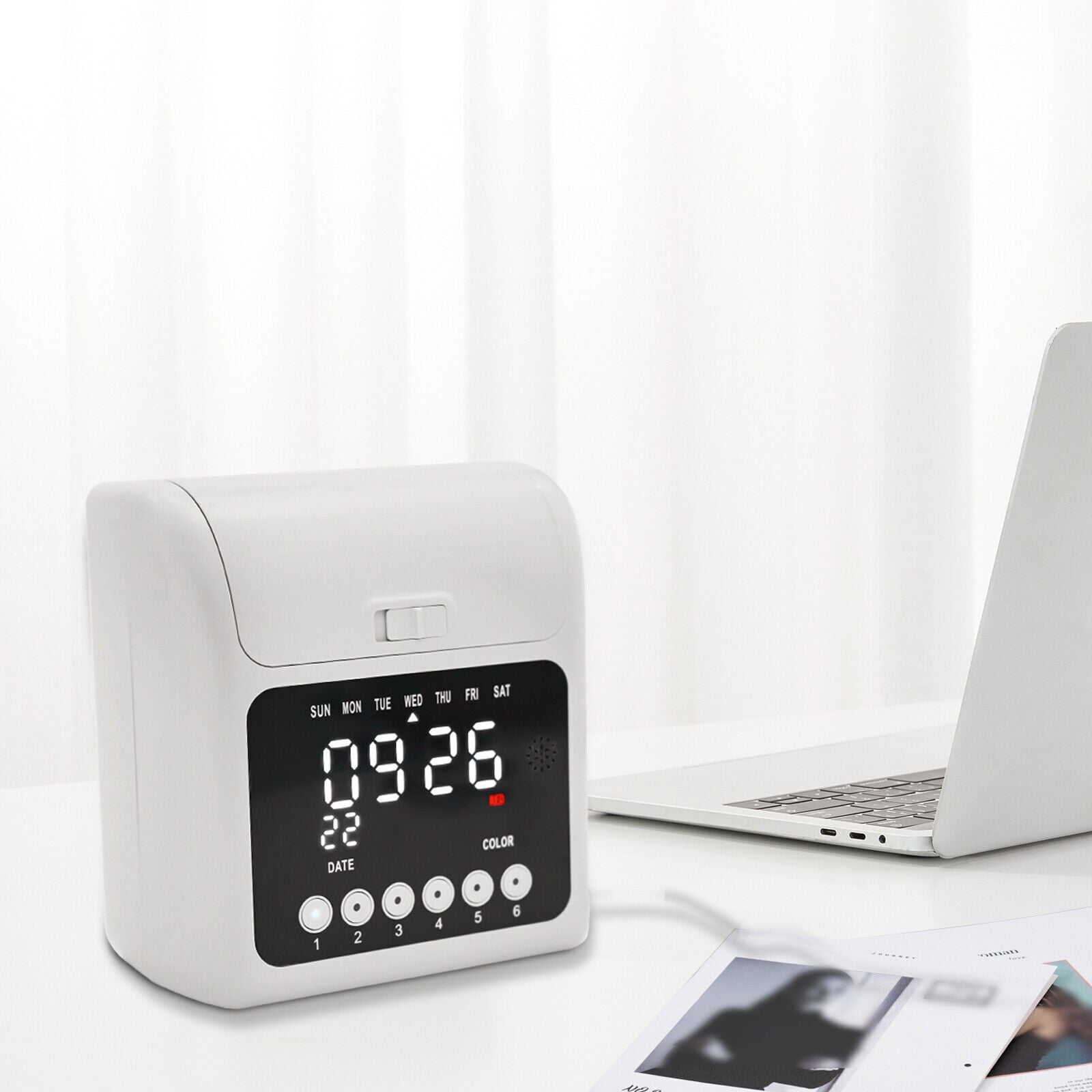 Time Tracker Machine, Employee Punch Times Calculating Time Clock ...