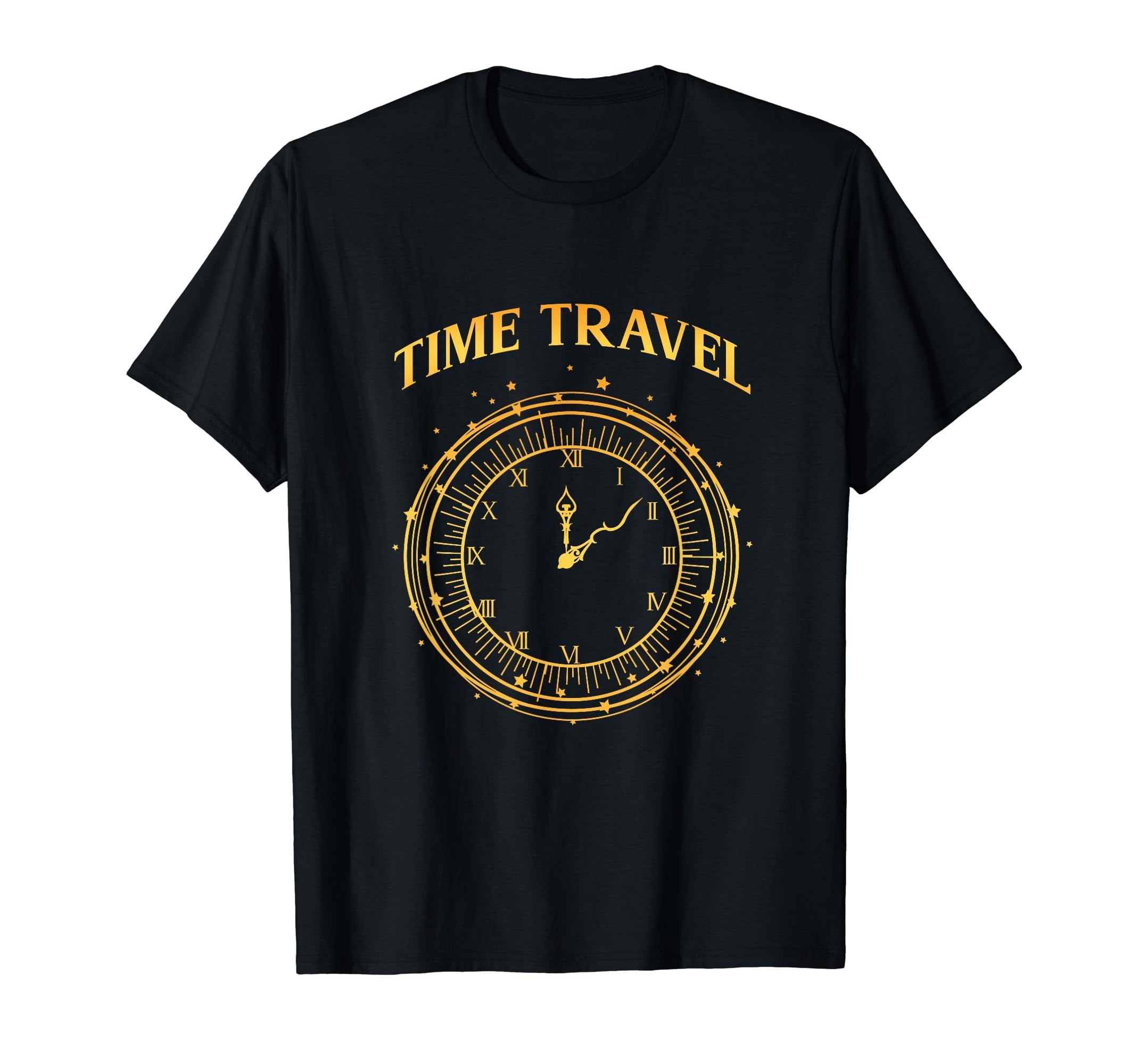 Time Travel Clock Gear Mechanic Steampunk Style Watch Gift Cotton T ...