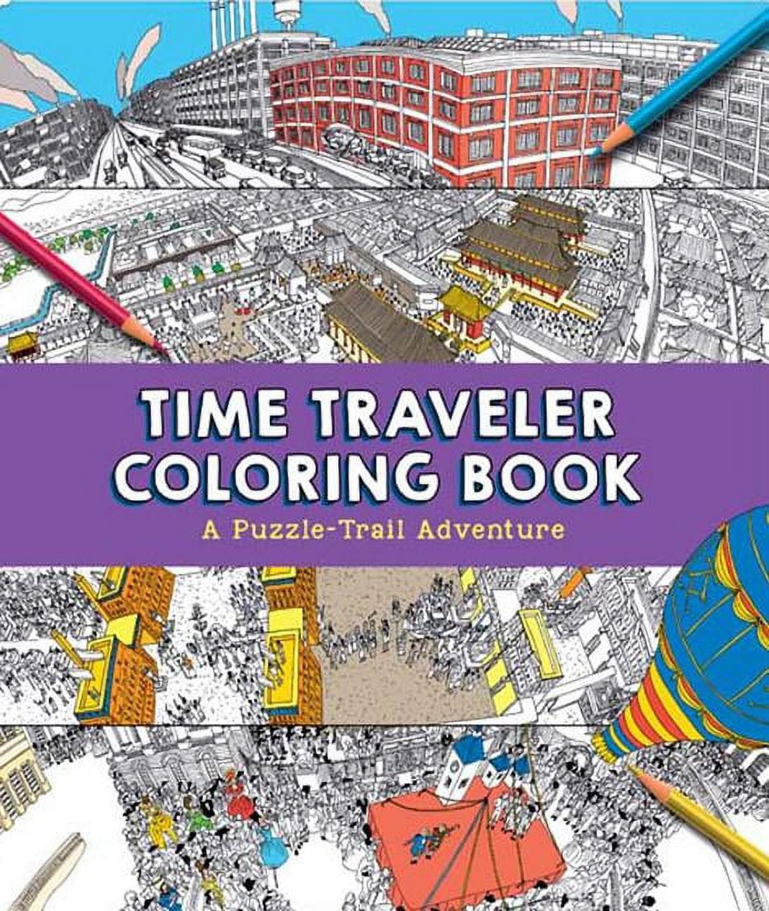 Time Traveler Coloring Book - Walmart.com
