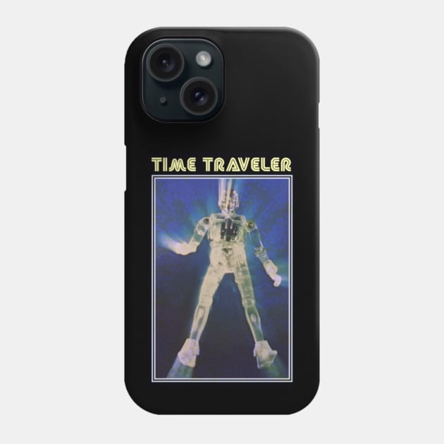Time Traveler Protective Cover for iPhone 11–17 Pro Max Futuristic Sci ...