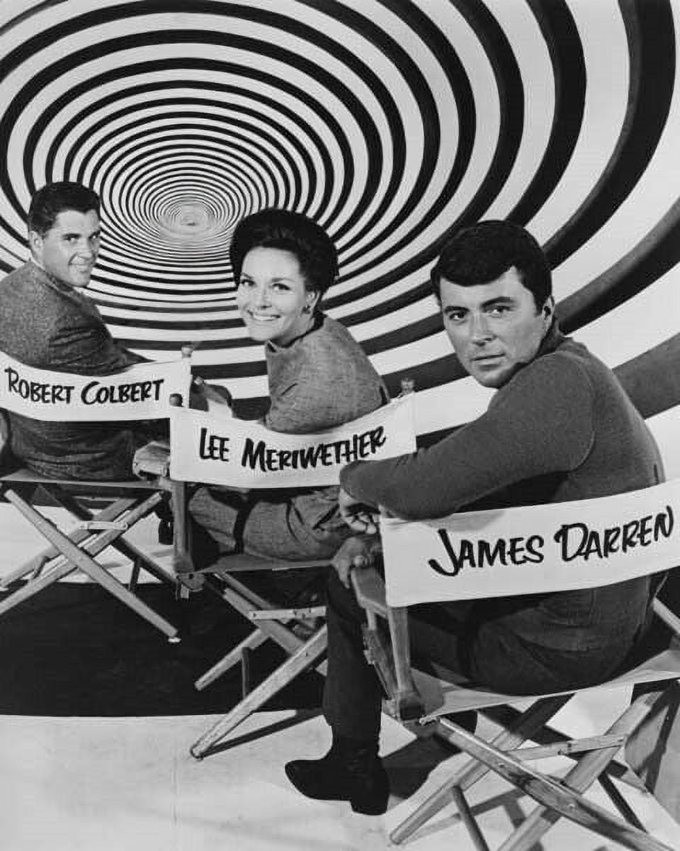 Time Tunnel James Darren Lee Meriwether Robert Colbert in chairs 24x30 ...