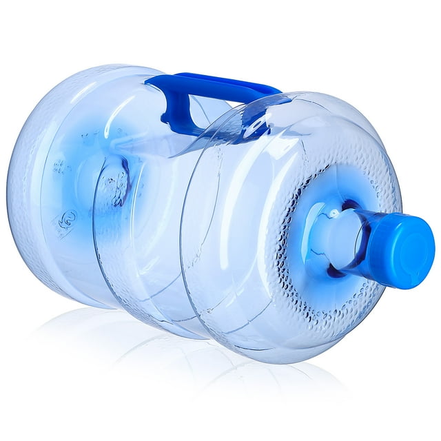 Time Water Bottles Sturdy Base Water Container Inner Lid Water ...