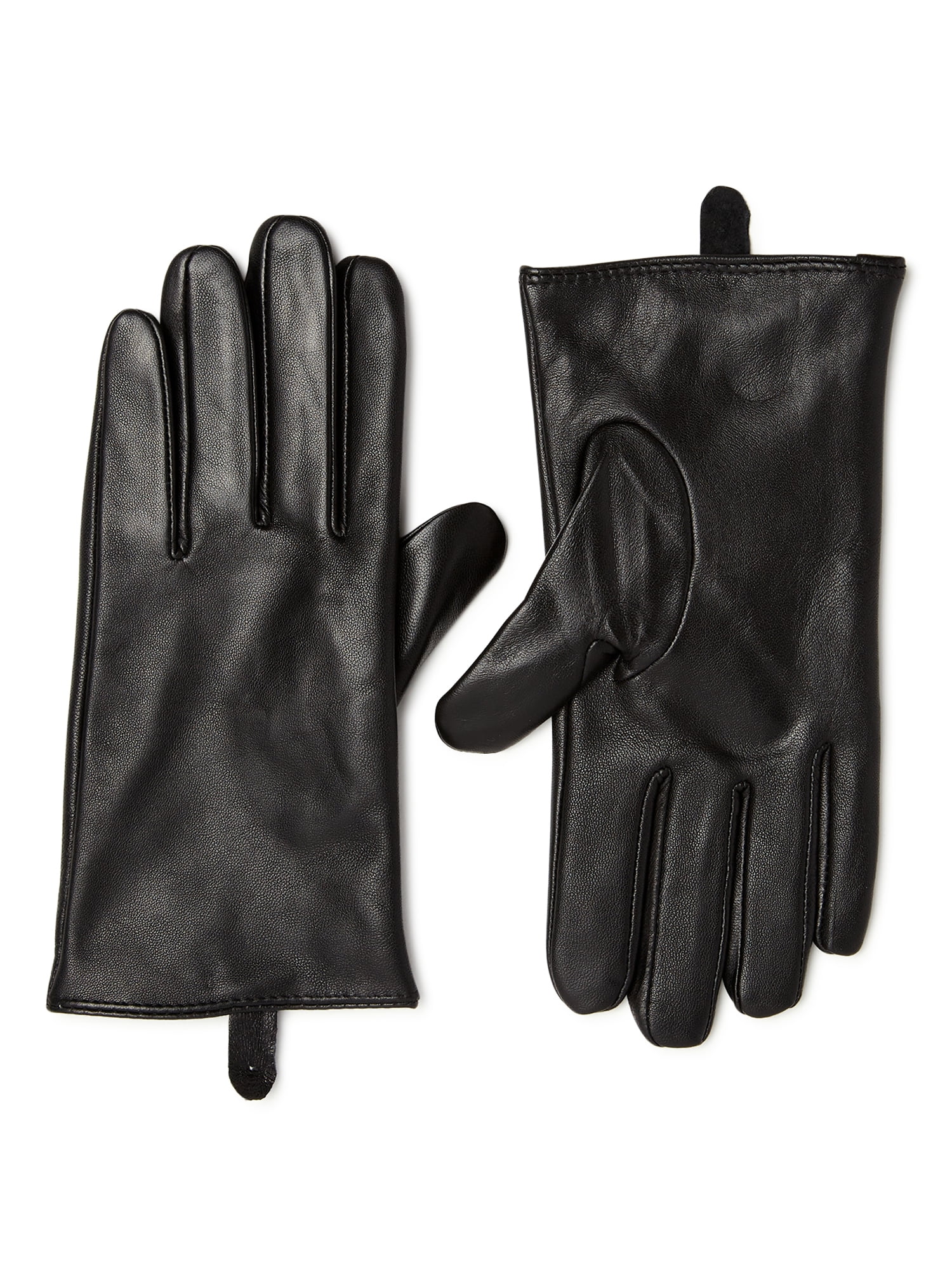 Time and Tru Adult Women's Heavyweight Leather Gloves - Walmart.com