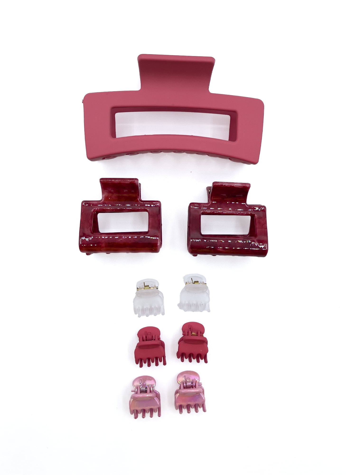 Time and Tru Claws Clips, 3-Pack, Black - Walmart.com