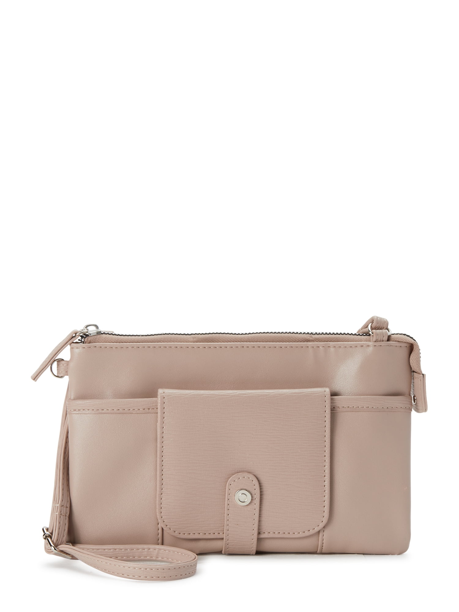 Time and Tru East/West Women's Wallet on a String with Shoulder Strap ...