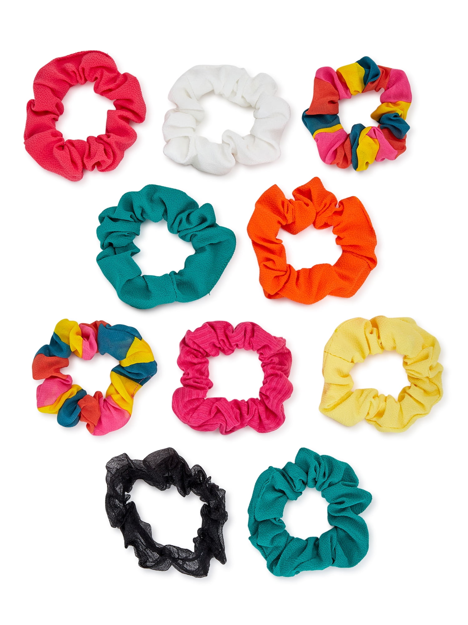 Time and Tru Fiesta Hair Ties, 10-Pack - Walmart.com
