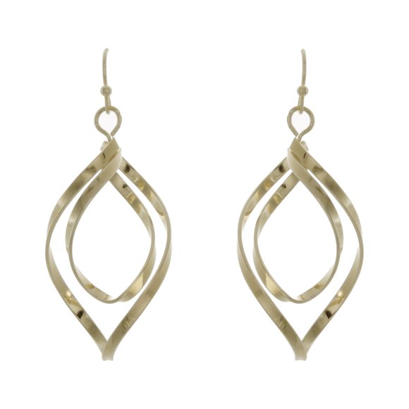 Time And Tru Gold Earrings