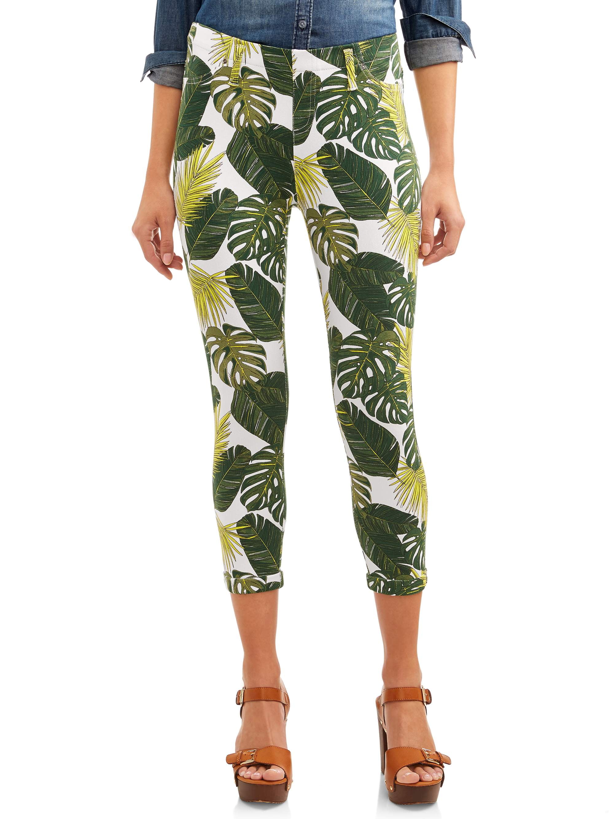 Time and Tru Jegging Capri Women's - Walmart.com