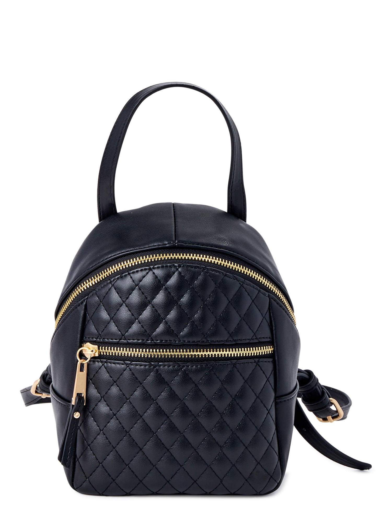 Time and Tru Jenny Convertible Mini Backpack Crossbody Black - Walmart.com