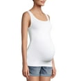 Time and Tru Sleeveless Muscle Low Back Tank Top (Maternity) 1 Pack ...