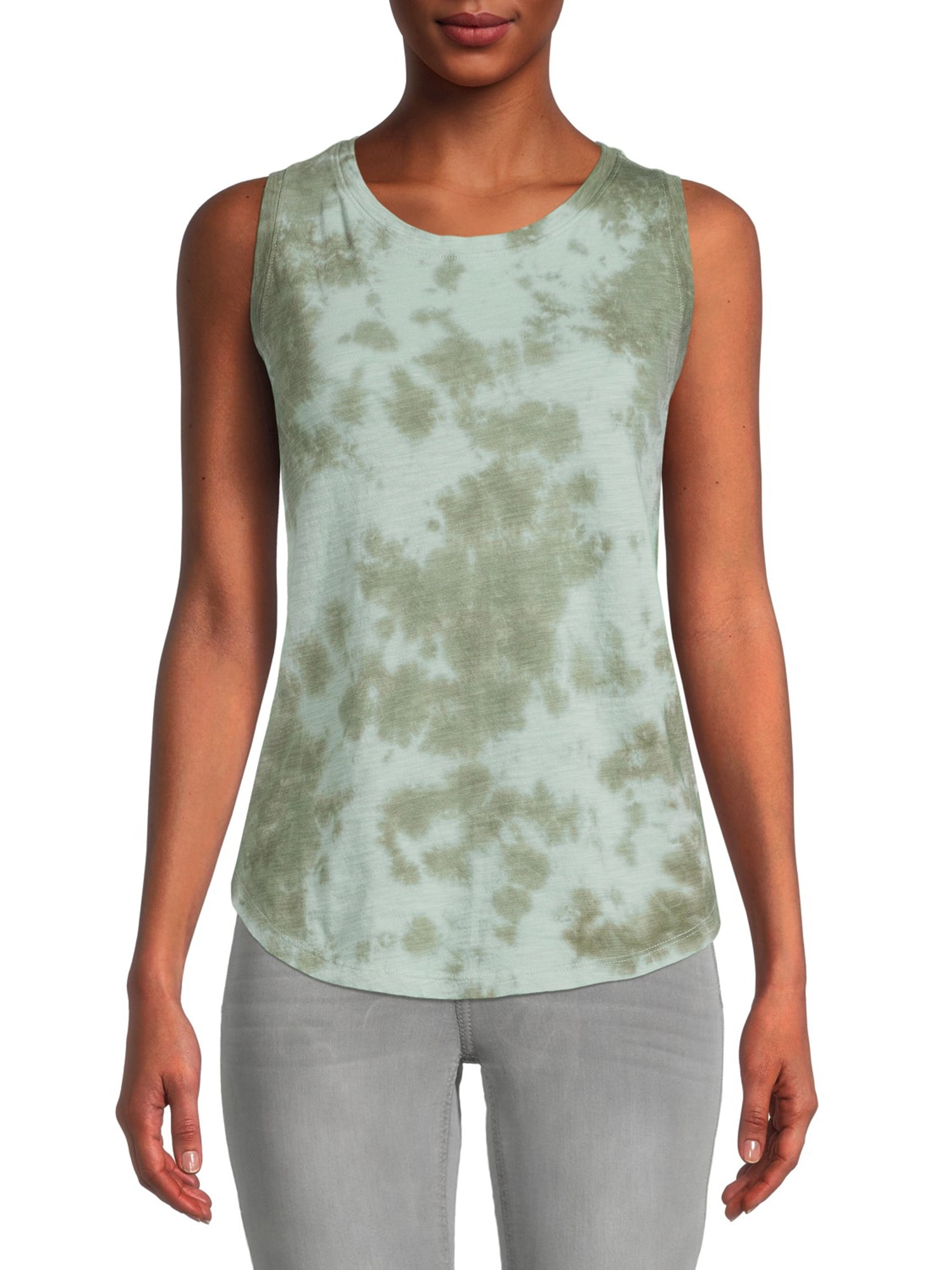 Time and Tru Sleeveless Relaxed Fit Tank Top (Women's) 1 Pack - Walmart.com