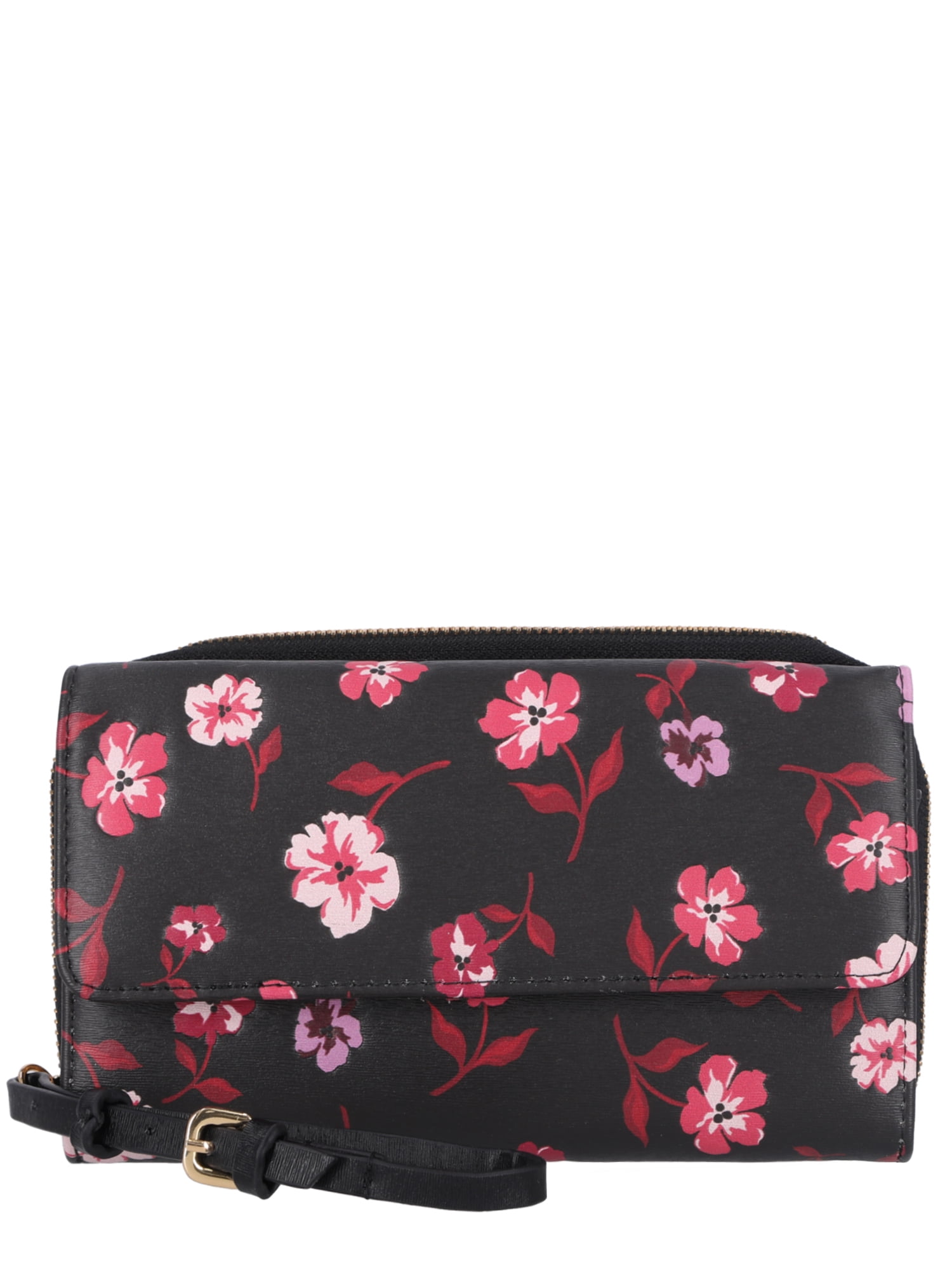Time and Tru Women's Ainsley Bulk Clutch, Floral Graphic - Walmart.com