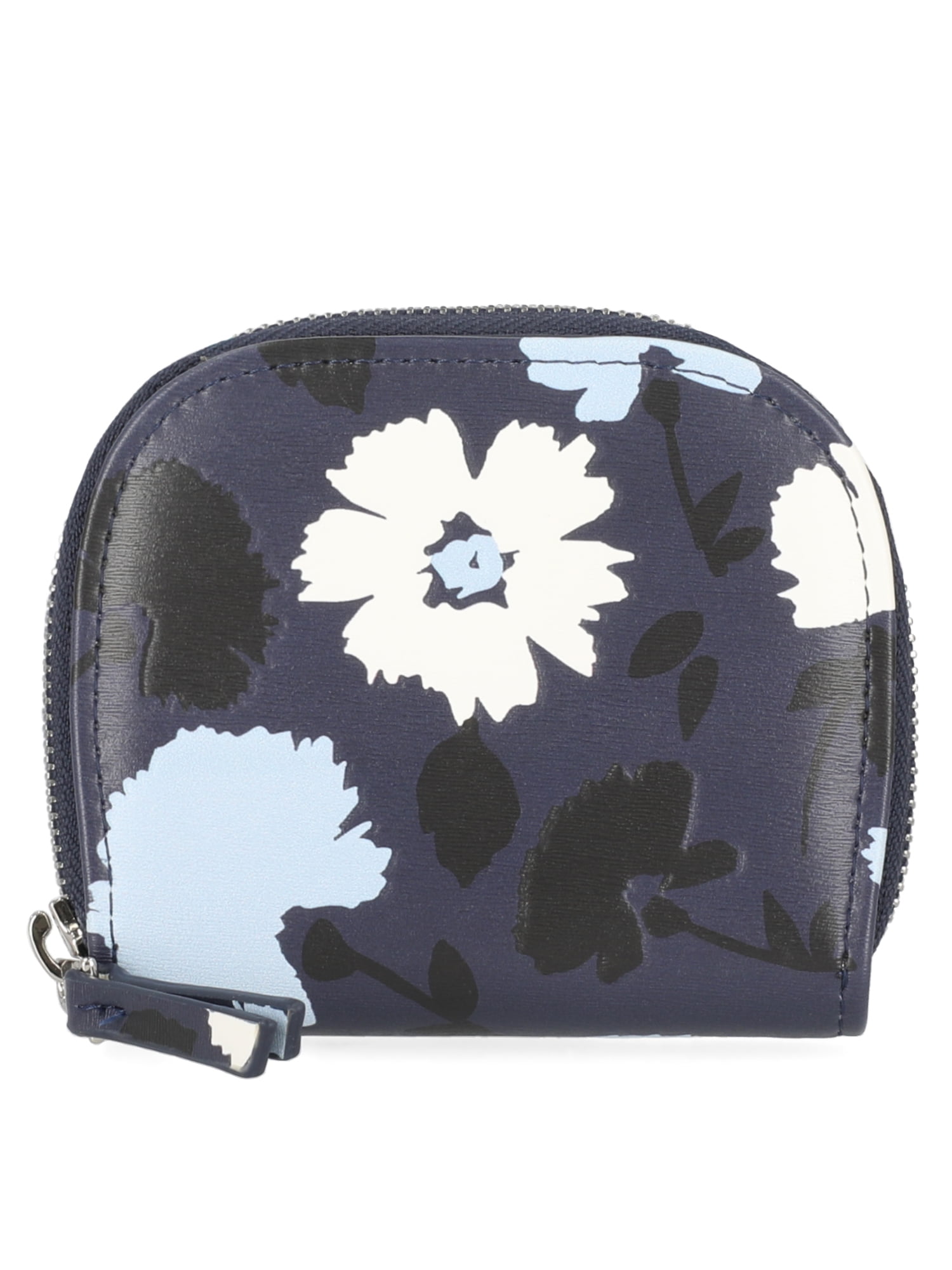 Time and Tru Women's Becca Zip Around Wallet, Floral Graphic - Walmart.com