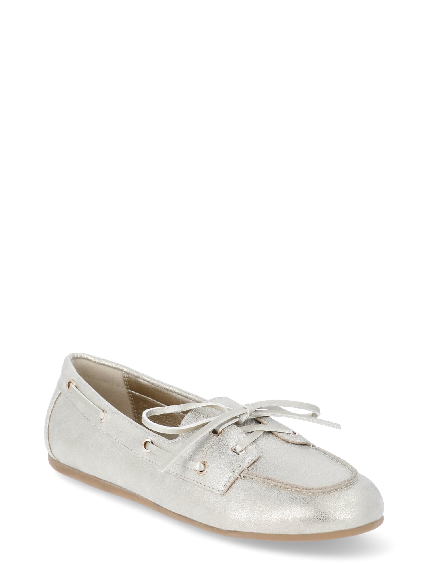 Time and Tru Women's Boat Shoes - Walmart.com