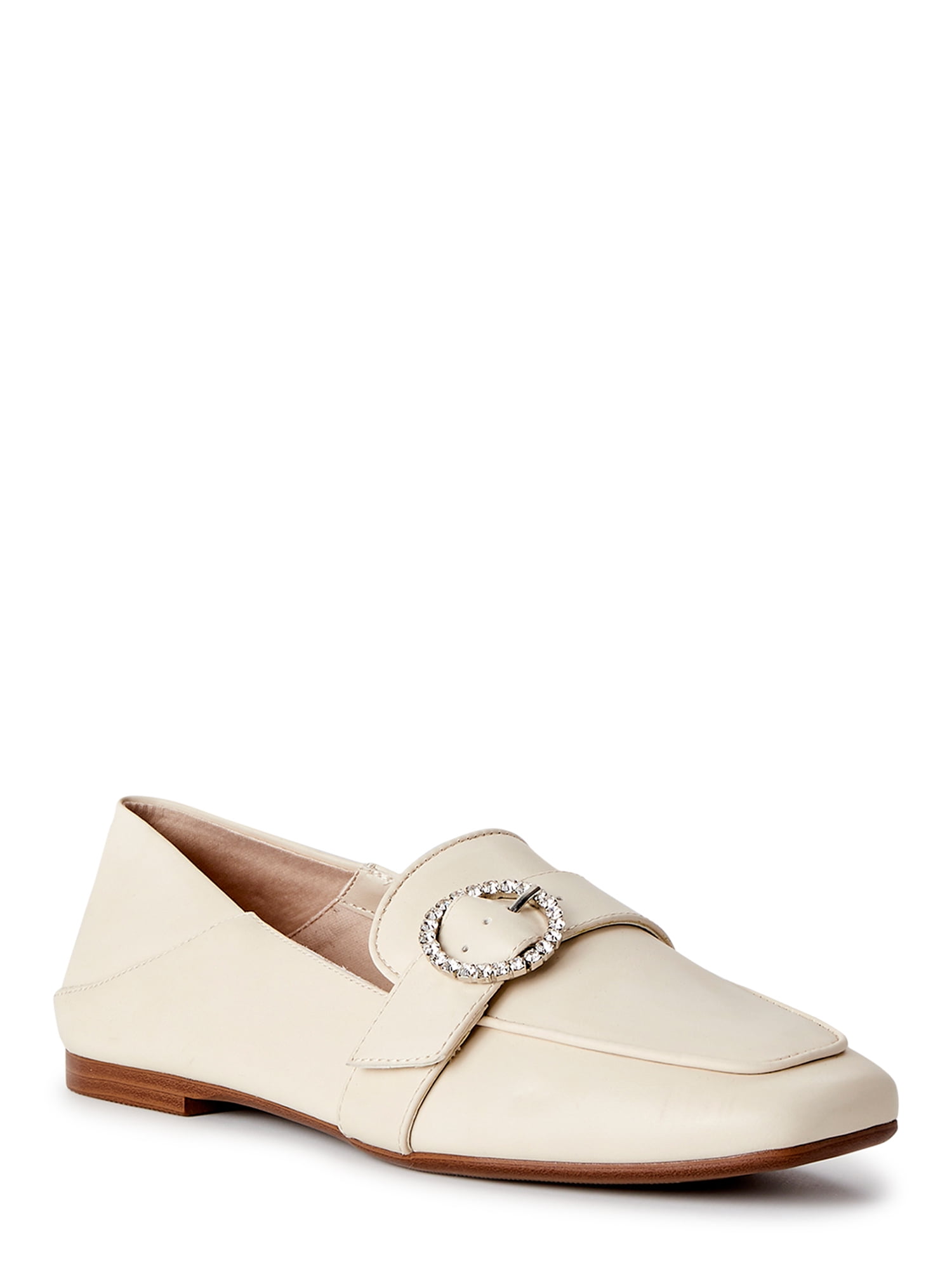 Time and Tru Women's Buckle Loafers - Walmart.com