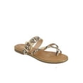 Time and Tru Women's Buckle Toe Loop Sandals - Walmart.com