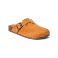 Time and Tru Women's Buckled Microfiber Clogs - Walmart.com