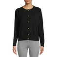 Time Tru women's Cardigan - Lightweight Semi-Fitted Sweater - Walmart.com