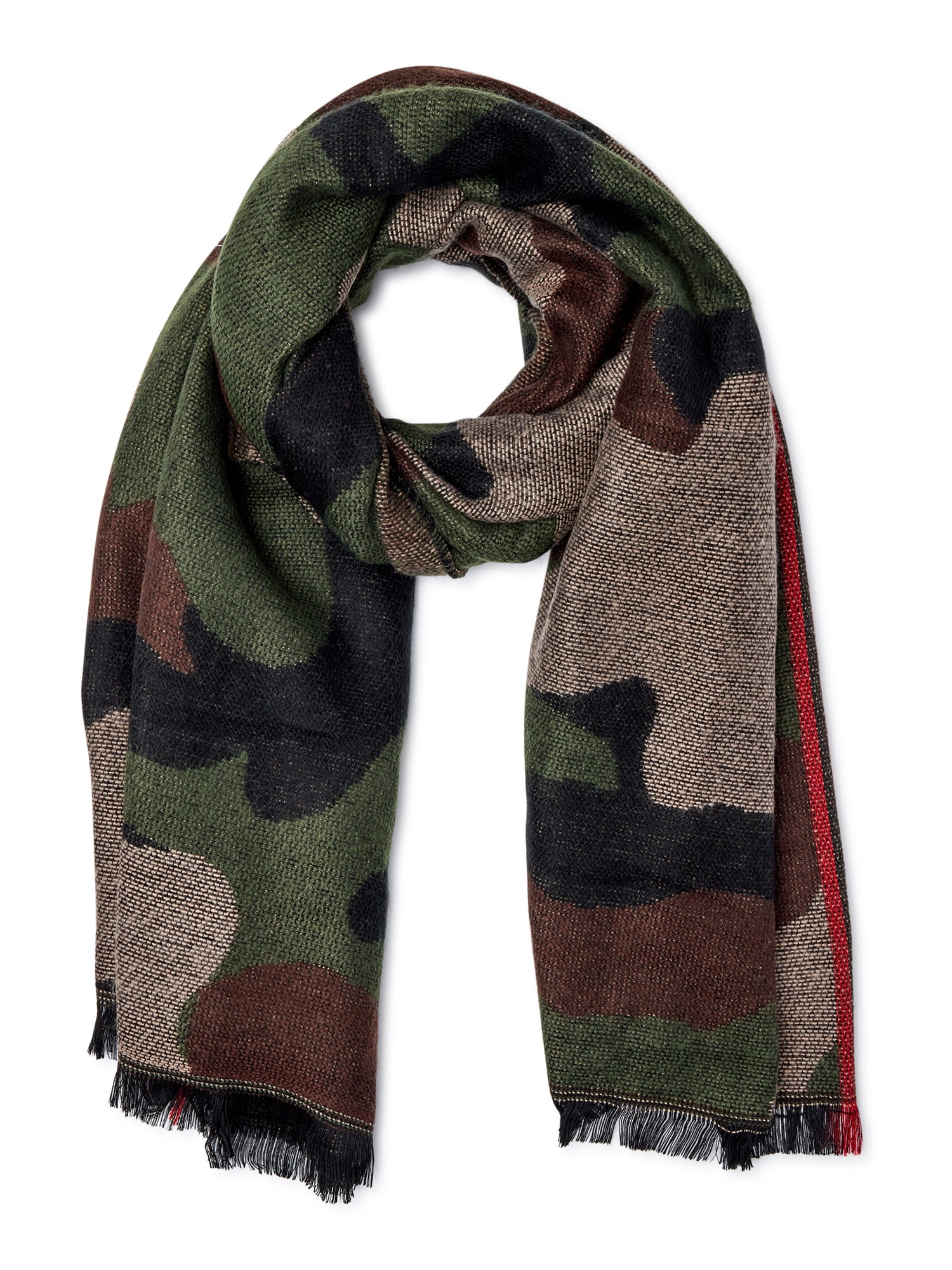 Time and Tru women's Camo Scarf - Camo Print Scarf for Women - Walmart.com