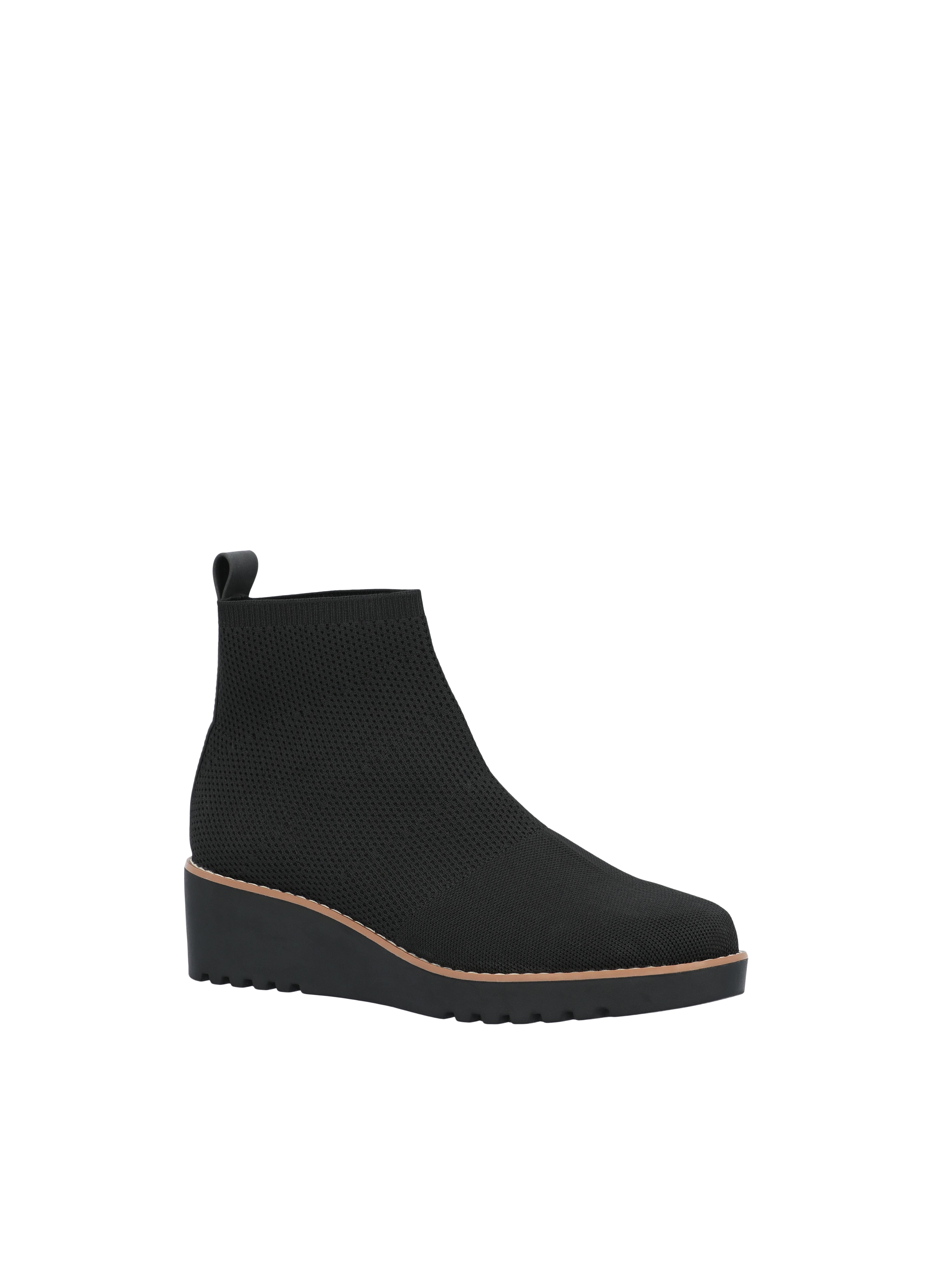 Time and Tru Women's Comfort Knit Wedge Booties - Walmart.com