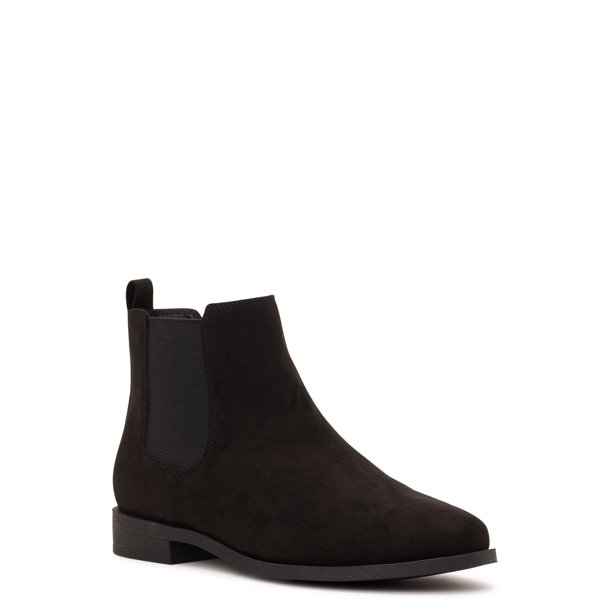 Time and Tru Women’s Core Chelsea Boot - Walmart.com