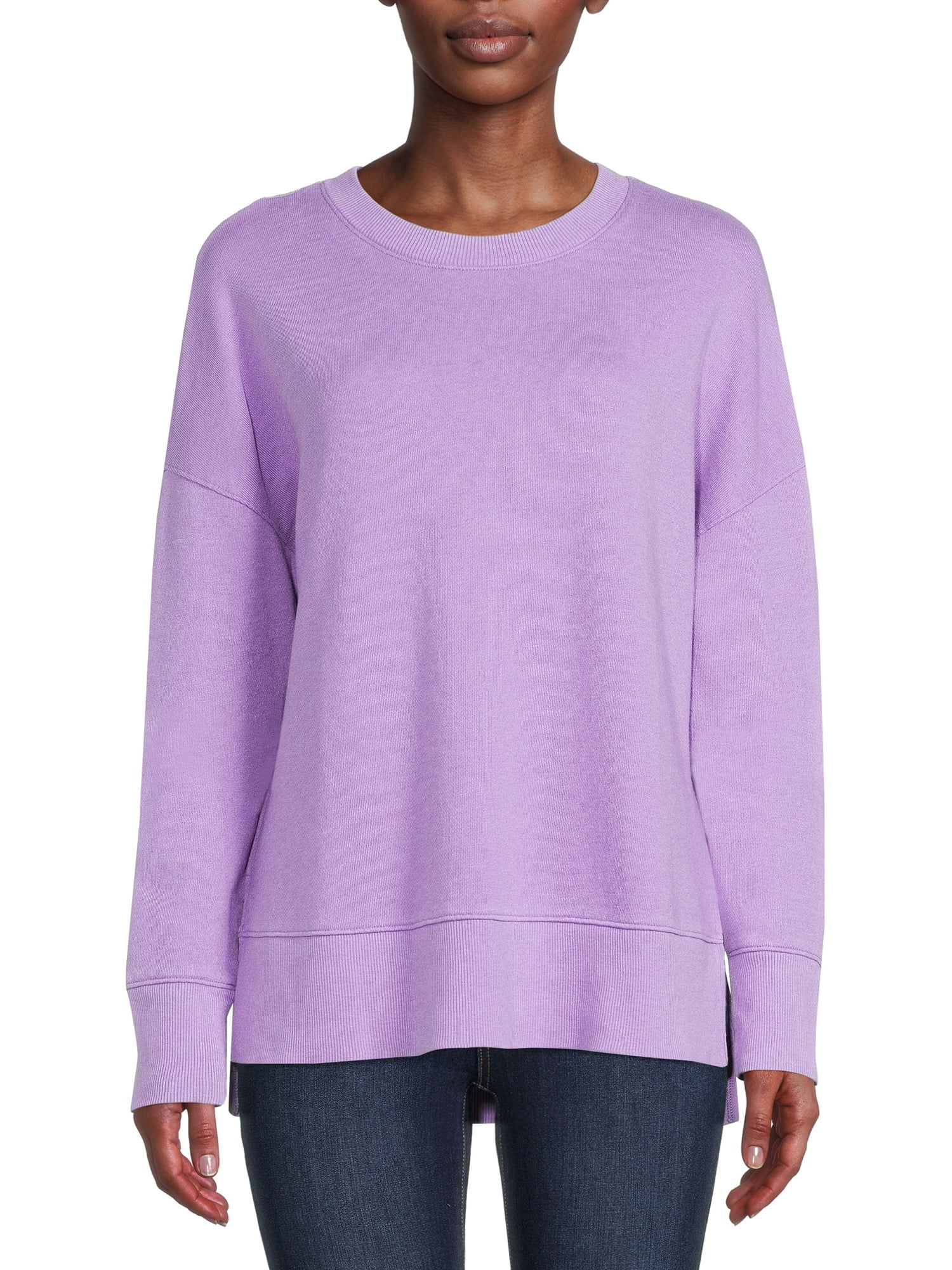 Time and Tru Women's Crewneck Sweatshirt - Walmart.com